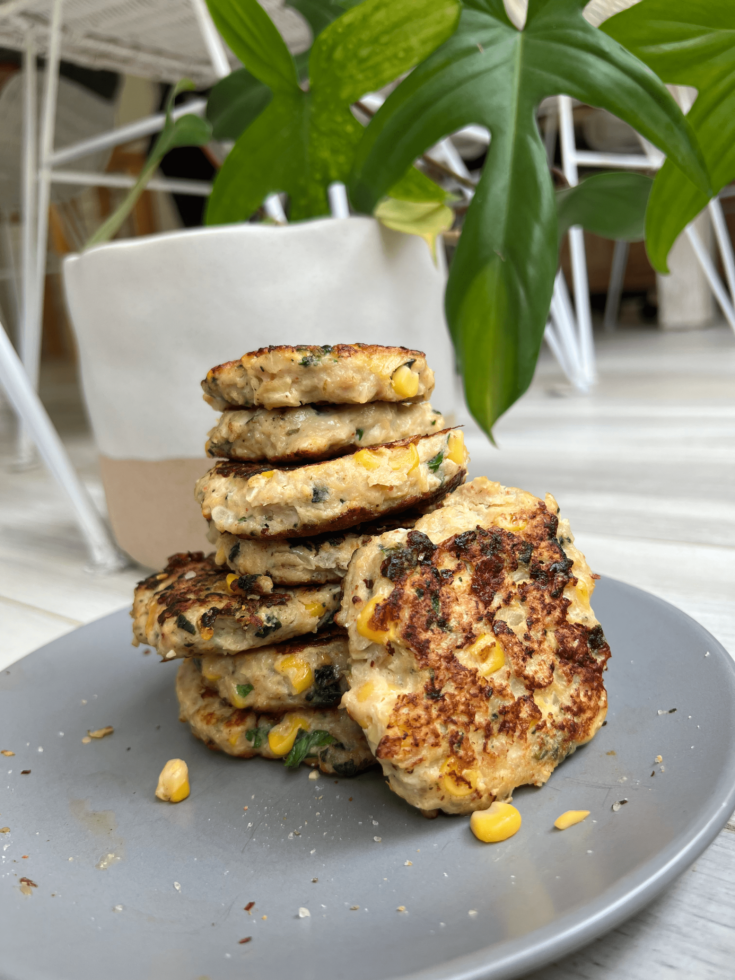 Corn & Chicken Fritters - Naturopath Newcastle NSW